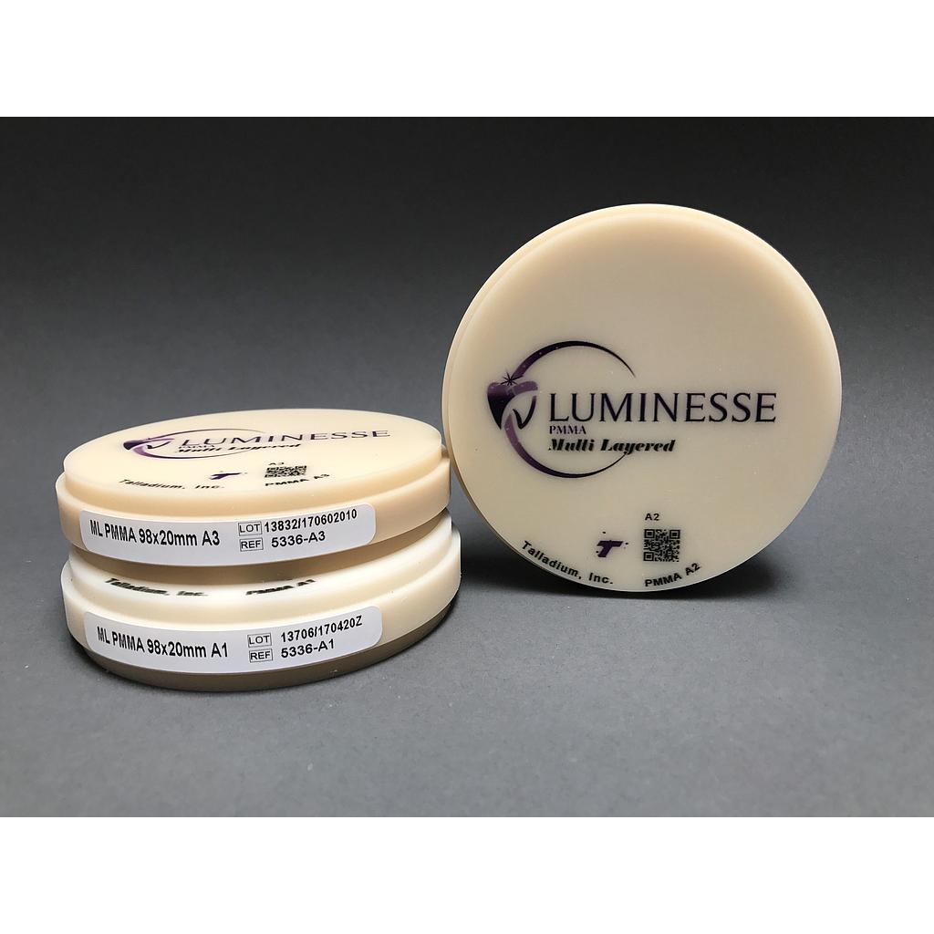 Multi-Layered PMMA | Dental Lab Supplies at Talladium, Inc.